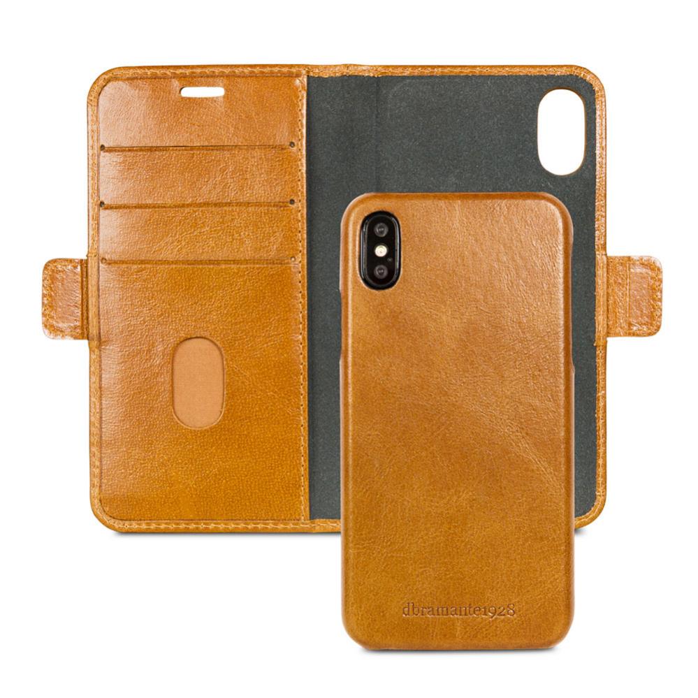 Köp DBRAMANTE1928 Lynge Fodral till iPhone X - Tan på TheMobileStore