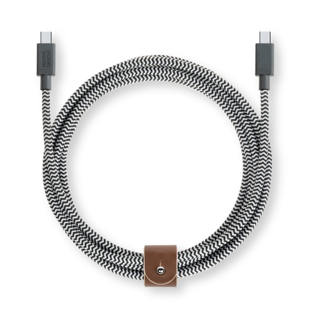 Köp Native Union USB-C Cable 2.4m - Zebra på TheMobileStore
