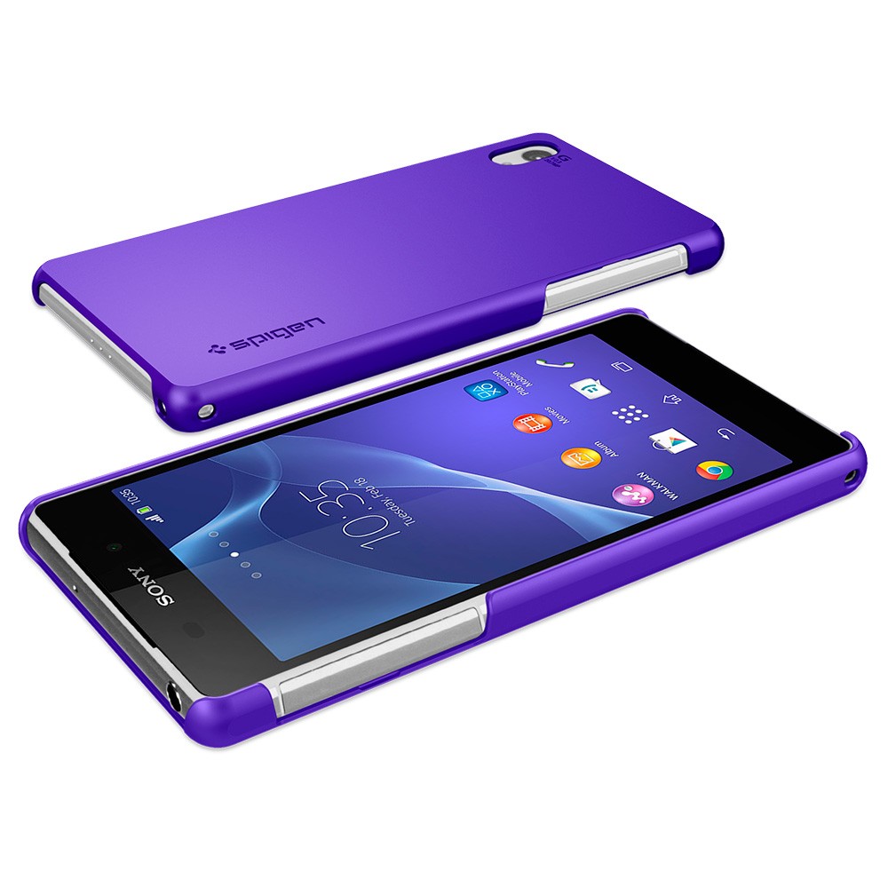 SPIGEN Ultra Fit Skal till Sony Xperia Z2 - TheMobileStore
