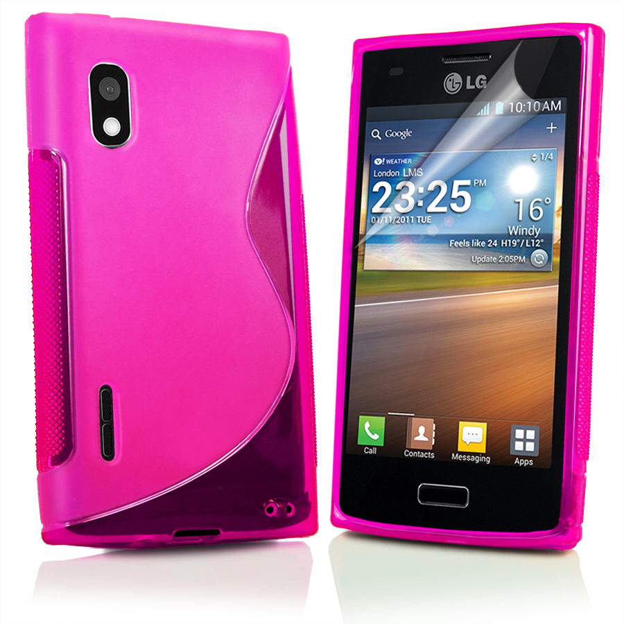 Köp FlexiCase Skal till LG Optimus L5 - E610 - (Rosa) - TheMobileStore.se