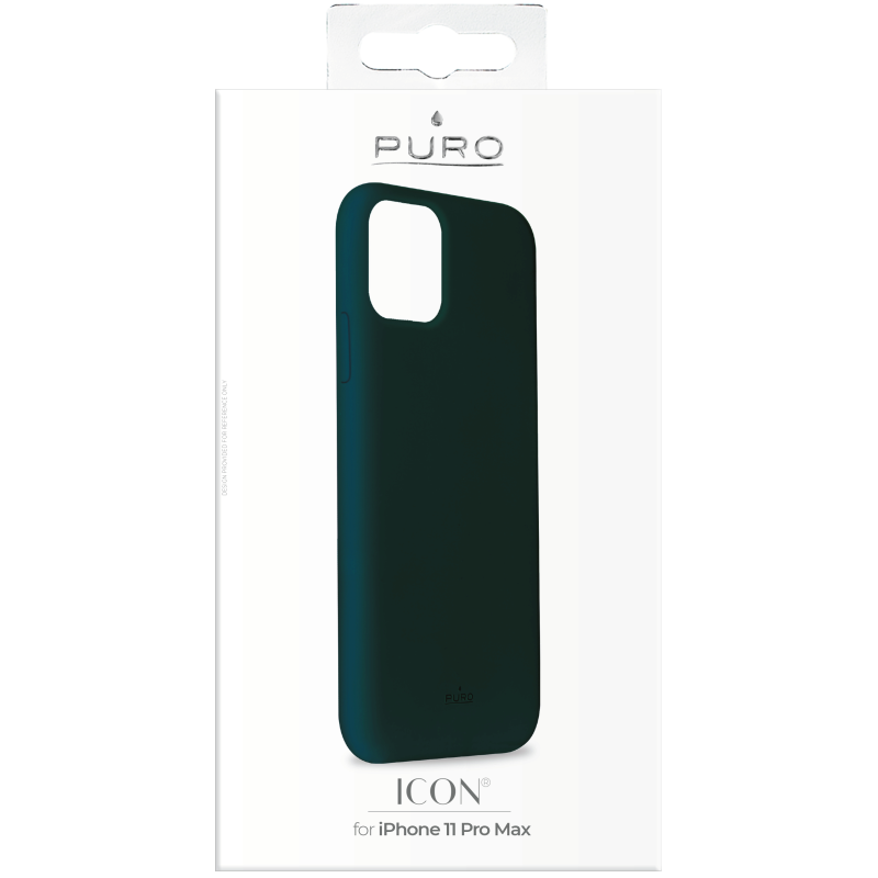 Köp Puro - Icon skal till iPhone 11 Pro Max - Mörkgrön - TheMobileStore.se
