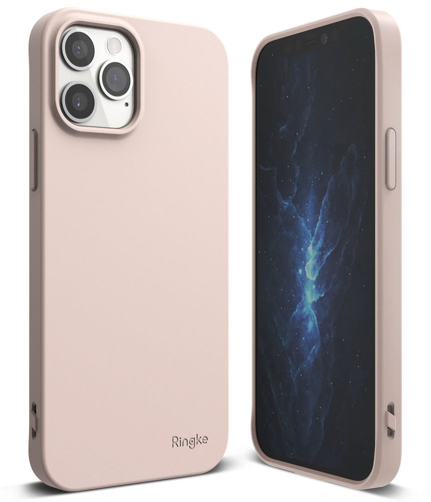 Köp RINGKE Air S iPhone 12 & 12 Pro - Pink Sand - TheMobileStore.se