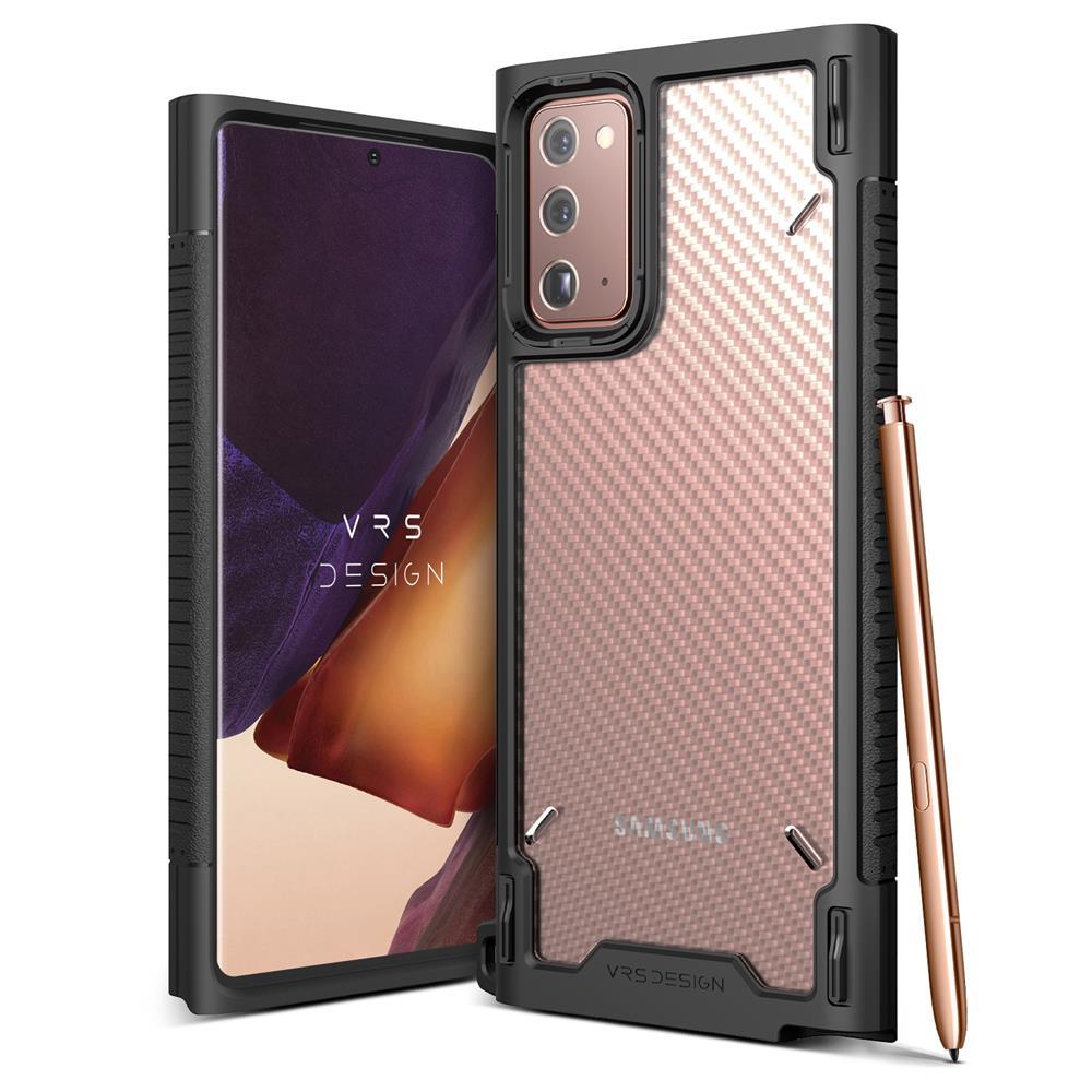 Köp VRS DESIGN | Crystal Mixx Pro Skal Galaxy Note 20 - Svart ...