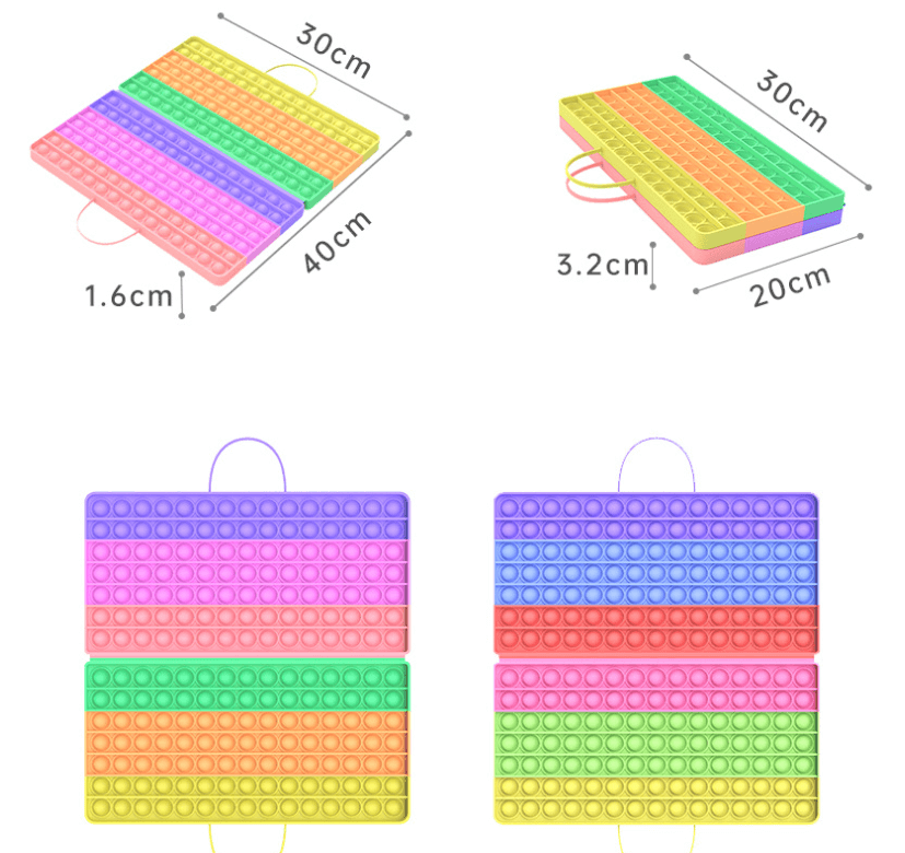 Köp Mega Pop it fidget Leksak - Stress Relief Toy - Handtag ...