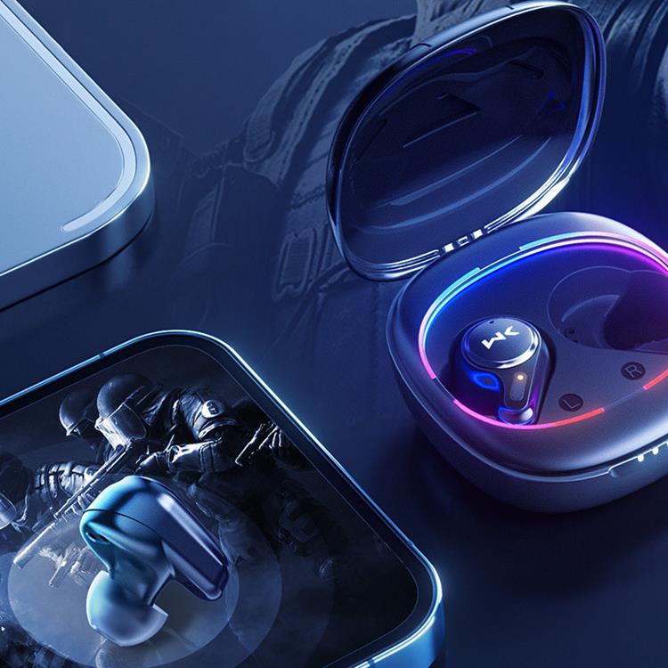 Köp WK Design In-Ear TWS Vattentäta IPX5 Hörlurar - Svart ...