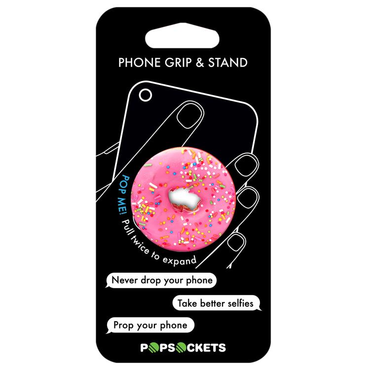 Köp POPSOCKETS Pink Donut Grip med Ställfunktion - TheMobileStore.se