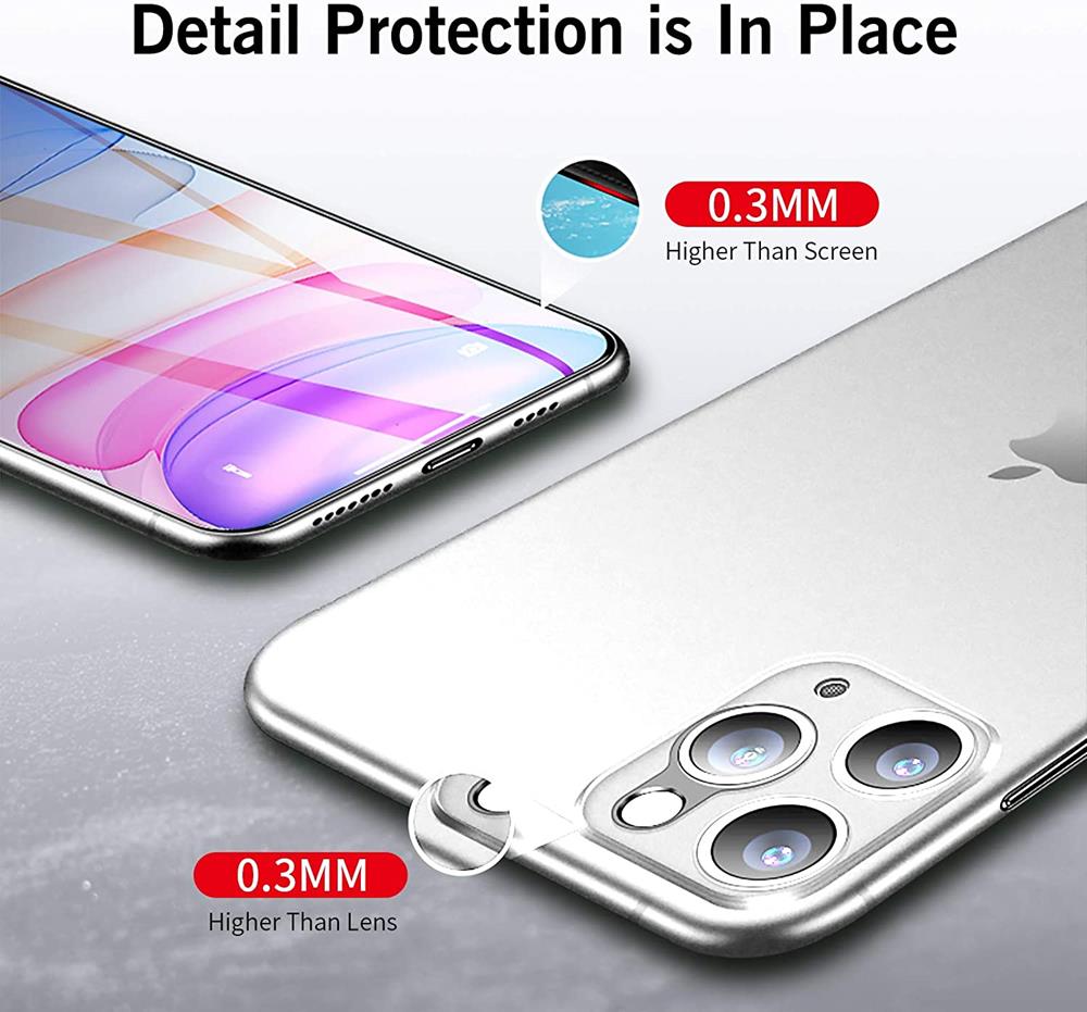 Köp Boom Zero iPhone 11 Pro Skal Ultra Slim - Vit - TheMobileStore.se