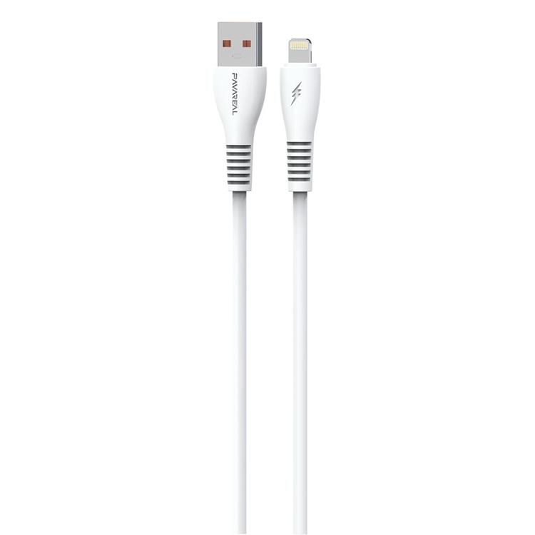 Köp Pavareal Kabel USB Till Lightning 1M - Vit på TheMobileStore