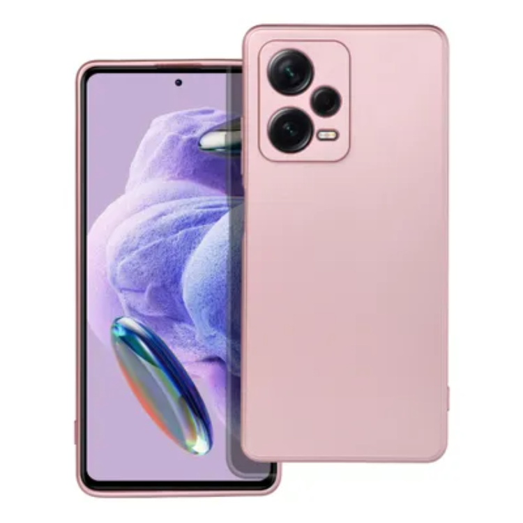 Köp Xiaomi Redmi Note 12 Pro Plus Mobilskal Metallic - Rosa på ...