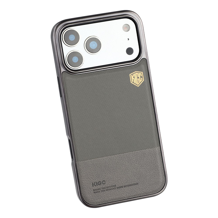 Köp KIGC iPhone 17 Pro Mobilskal Electroplating PC + TPU + PU på ...