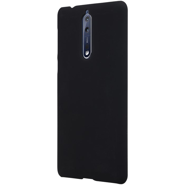 Köp Melkco Rubberized Cover Nokia 8 - Black | TheMobileStore
