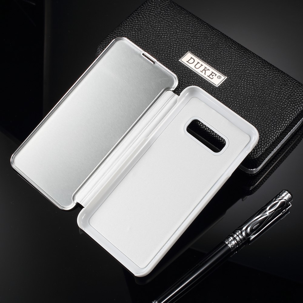 Köp View Window Fodral för Samsung Galaxy S10e - Silver | TheMobileStore